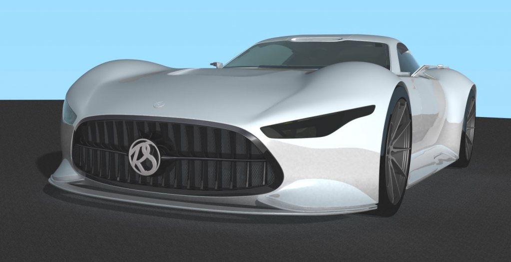 rejsa.nu :: Arezu GT silver series - AMG GT Vision inspired replica
