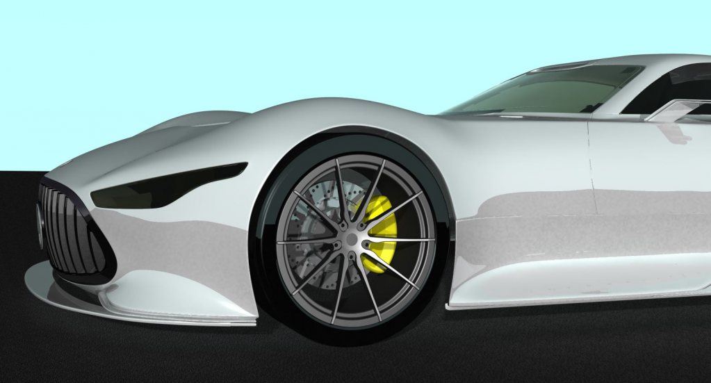 rejsa.nu :: Arezu GT silver series - AMG GT Vision inspired replica