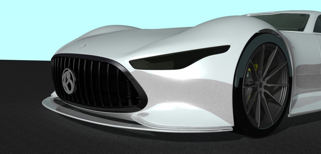 rejsa.nu :: Arezu GT silver series - AMG GT Vision inspired replica